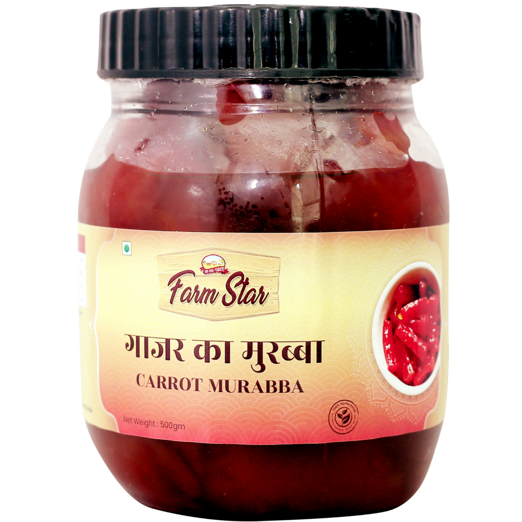GAJAR KA MURABBA – 100% FRESH & HOMEMADE CARROT MURABBA ( 500gram ...