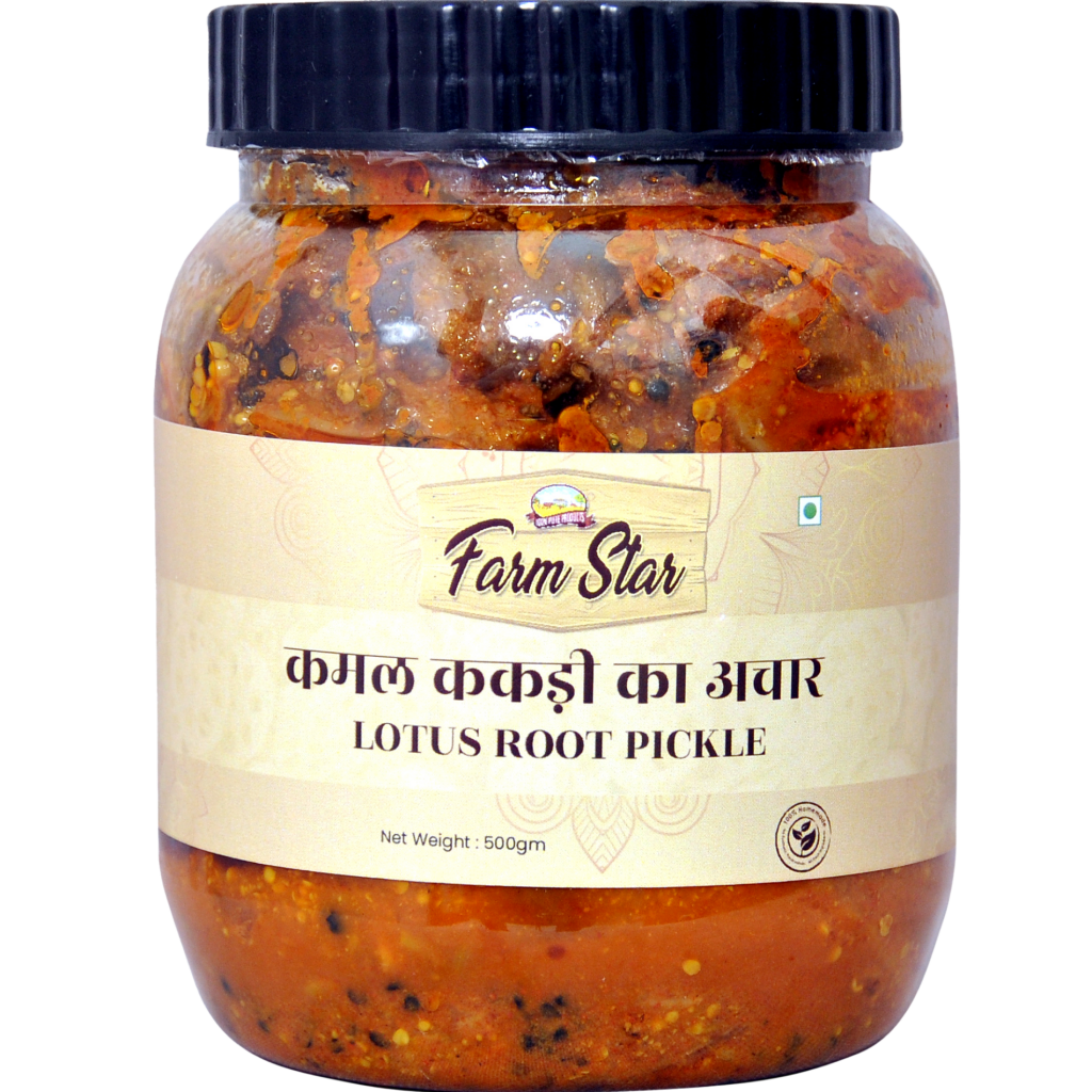 KAMAL KAKDI KA ACHAR |LOTUS ROOT PICKLE (500gm) | Farm-Star
